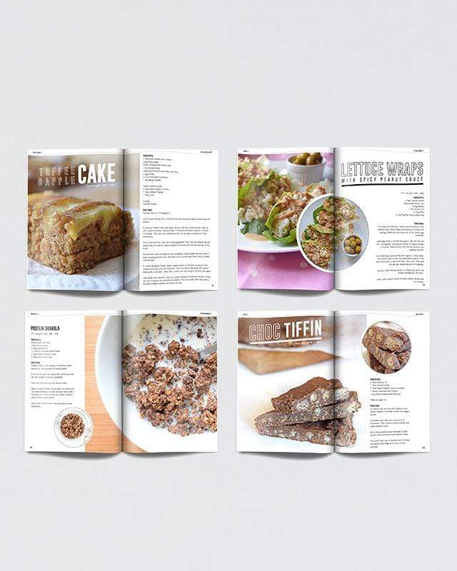 Muscle Baking Recipe Book - GYMVERSUS